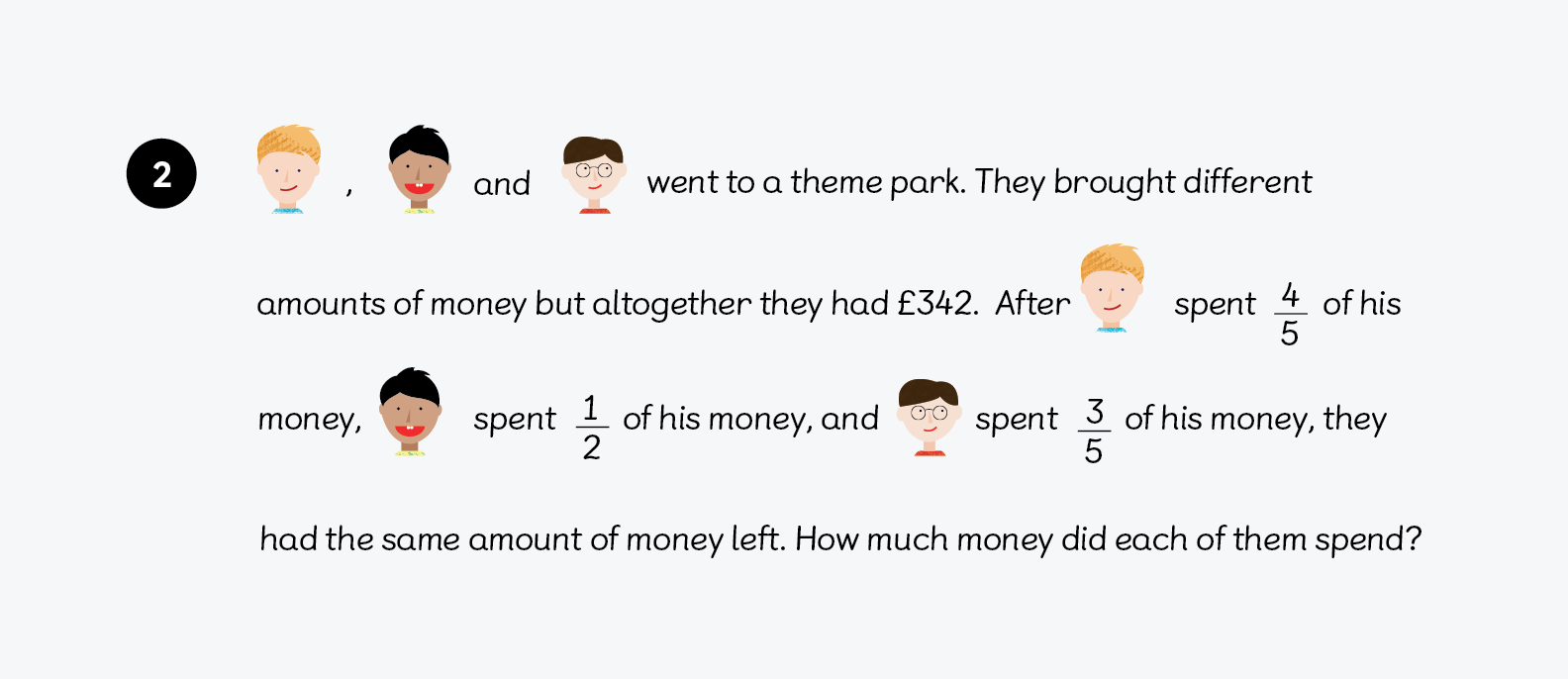 How to dissect a difficult Year 6 maths word problem